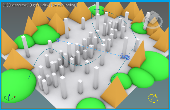 Erstellen eines 360-Grad-Video-Walkthrough in 3ds Max
