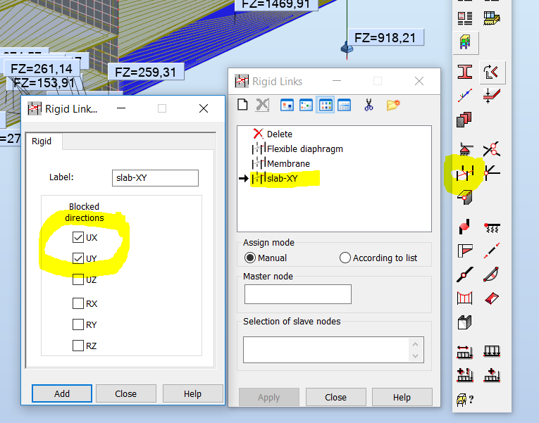 "Incorrect panel calculation model" while structure calculation in Robot Structural Analysis