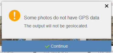 "Some photos do not have GPS data..." message in ReCap Photo when ...