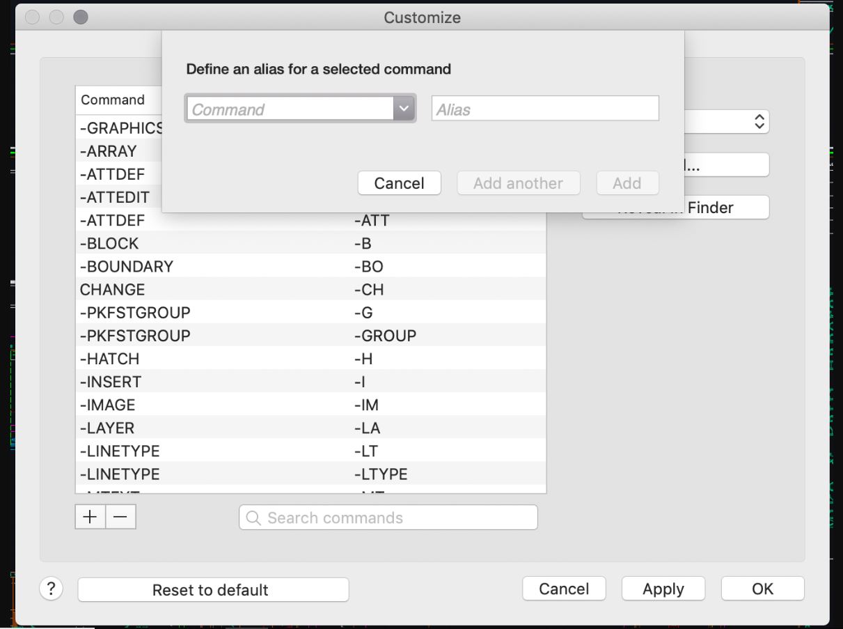 To Customize Shortcut Keys in AutoCAD for Mac