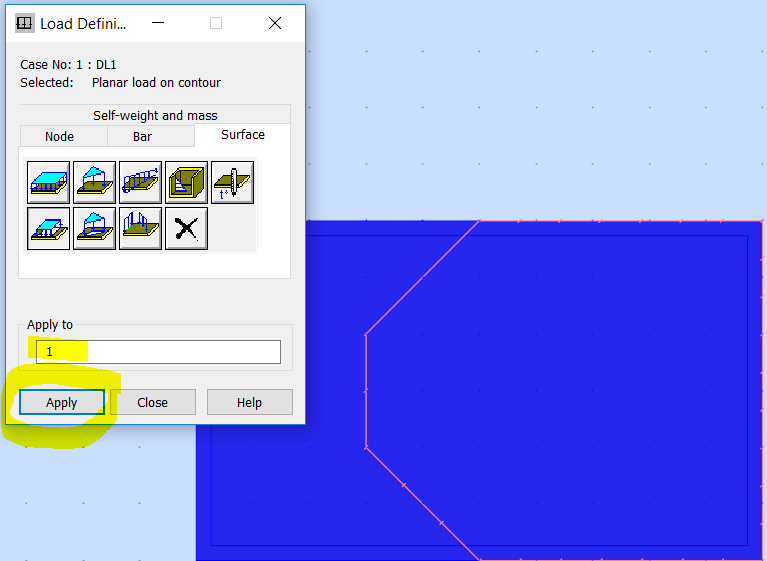 How to create a surface load on a panel/cladding which is limited to a certain zone in Robot ...