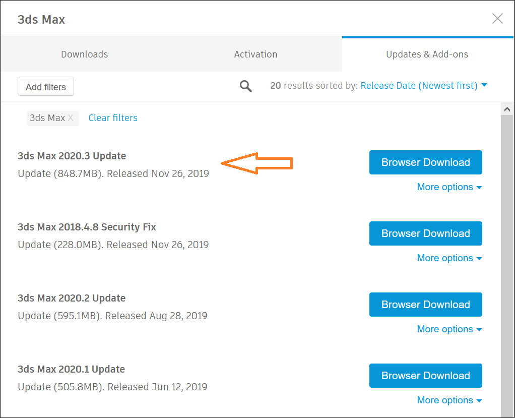 The Container "Update on Close" feature freezes 3ds Max 2020