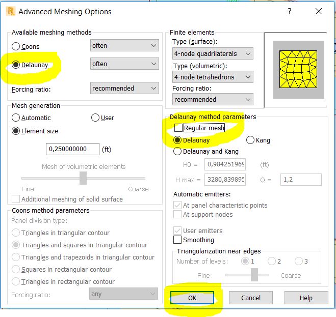Panel meshing process freezes in Robot Structural Analysis