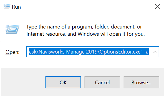Creating a Navisworks Log File