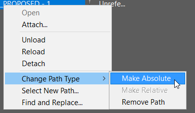 External Reference not loaded when Enabled With Copy option is used for Demand load Xrefs in AutoCAD