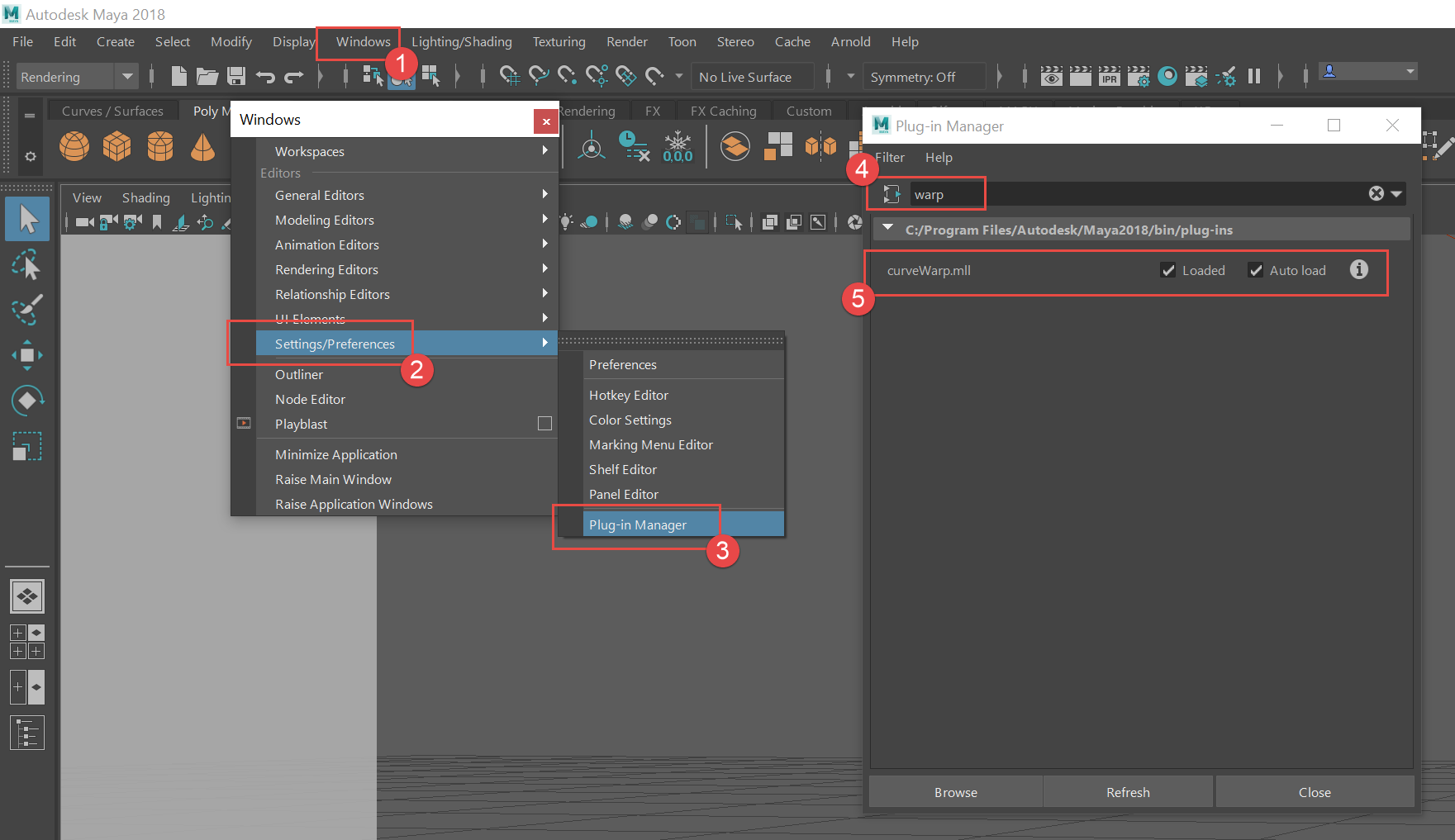 Curve Warp tool does not work in Maya