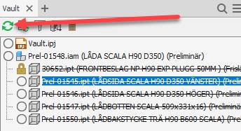 "Files are checked out to another user and/or workspace" appears if checking out files from Vault.