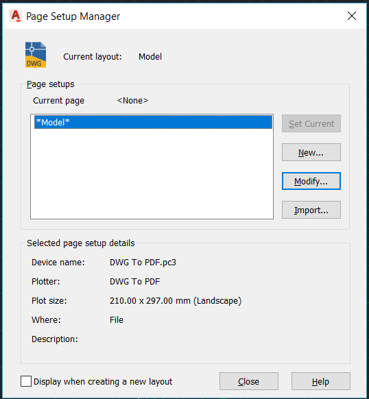 Batch Publish To PDF Results In Incorrect Page Size In AutoCAD