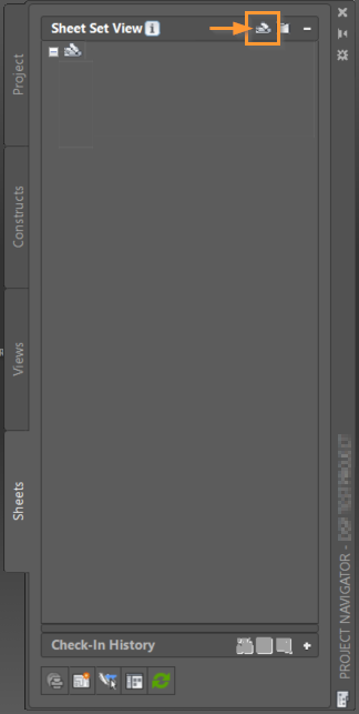 Sheet Set View in the Project Navigator is blank in AutoCAD ...