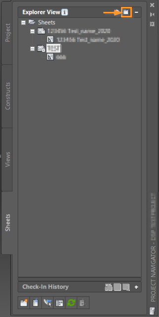 Sheet Set View in the Project Navigator is blank in AutoCAD Architecture/MEP