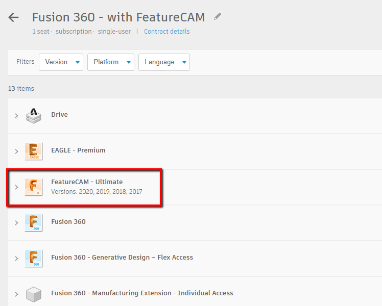 How to download Featurecam with a Fusion 360 - with Featurecam subscription.