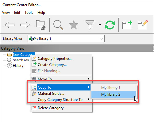 Inventor 2020 crashes when creating a category in Content Center Editor