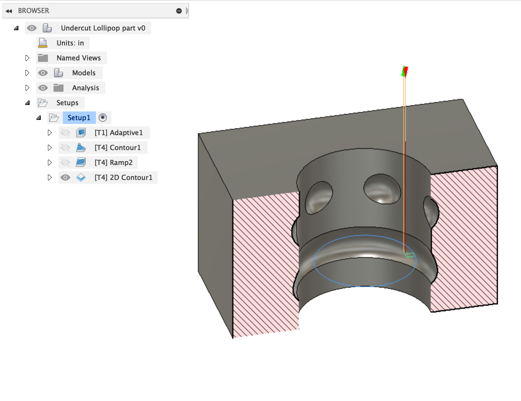 Undercutting Tool Undercutting End Mills In The Loupe Machinist Blog