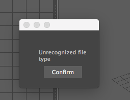 Cannot export or import STEP files from Maya on Mac