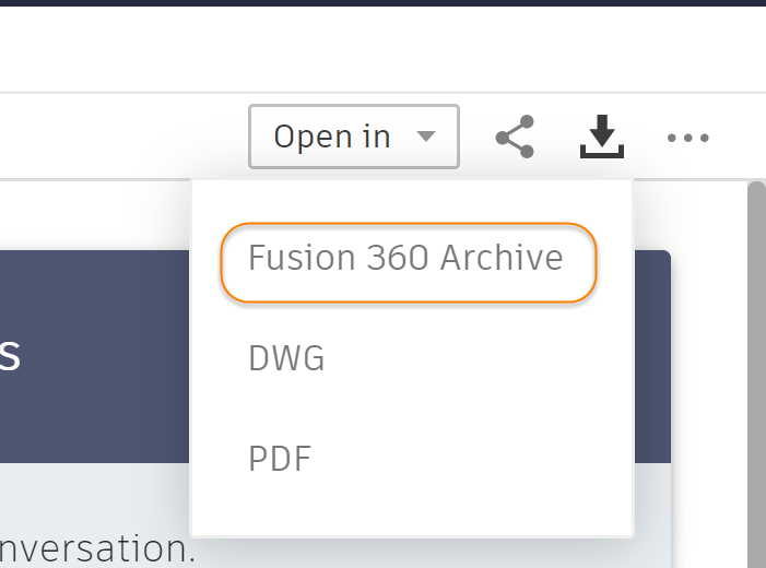 How to download Fusion drawing that also contains the original model