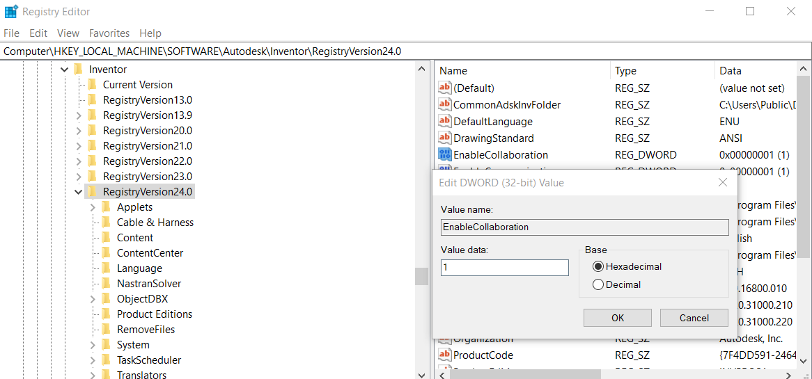 How to enable shared views in Inventor