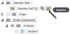 How to apply a load to faces inside a body in Fusion simulation