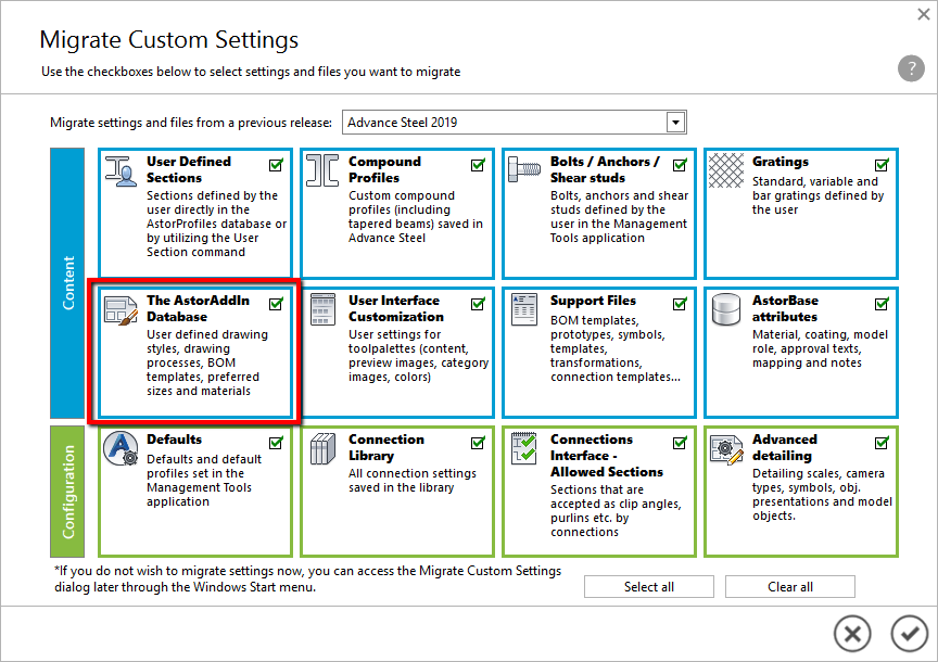 User database AstorAddIn.MDF not migrated when use Migration Tool right ...