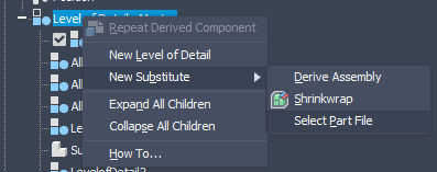 File size reduction by Shrinkwrap in Inventor