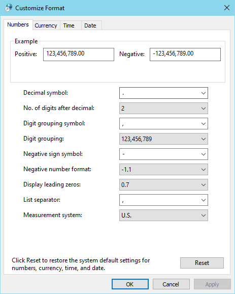 La entrada de grosor y ángulo está vacía en el laminado de vaciado ...