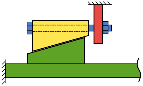 How bolt preload is calculated in Nastran