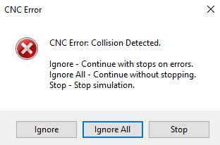 "CNC Error: Collision Detected" when measuring a small hole in Powerinspect