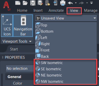 Is it possible to have 3D view in AutoCAD LT