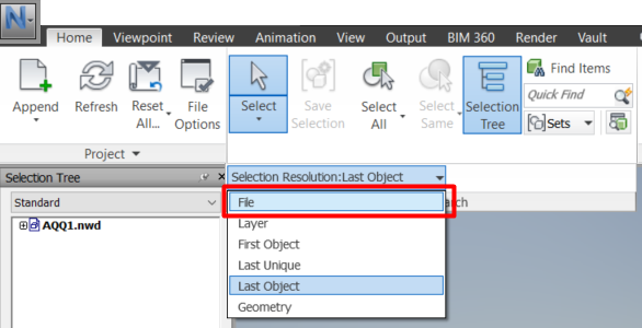 When zooming in on an object, part or even the entire model disappears in Navisworks