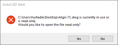 AutoCAD web application Help | Local file locked by Windows when ...