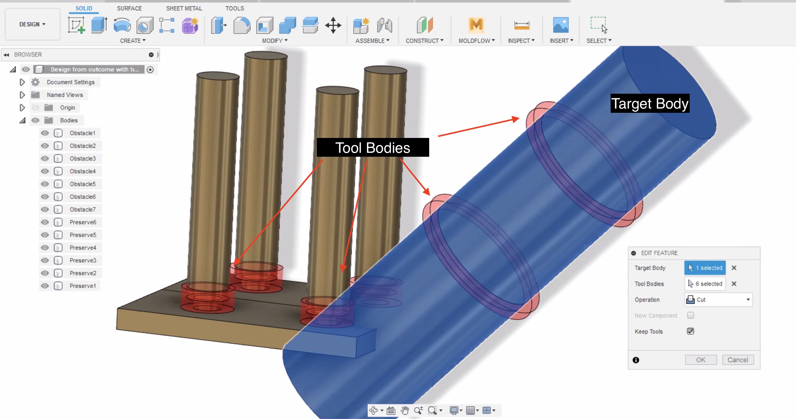 Loads transferred to a simulation study from Generative Design are not applied correctly to the ...