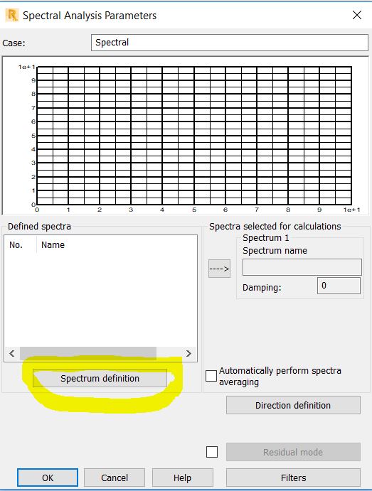 Is it possible to define local spectrum for seismic analysis in Robot ...
