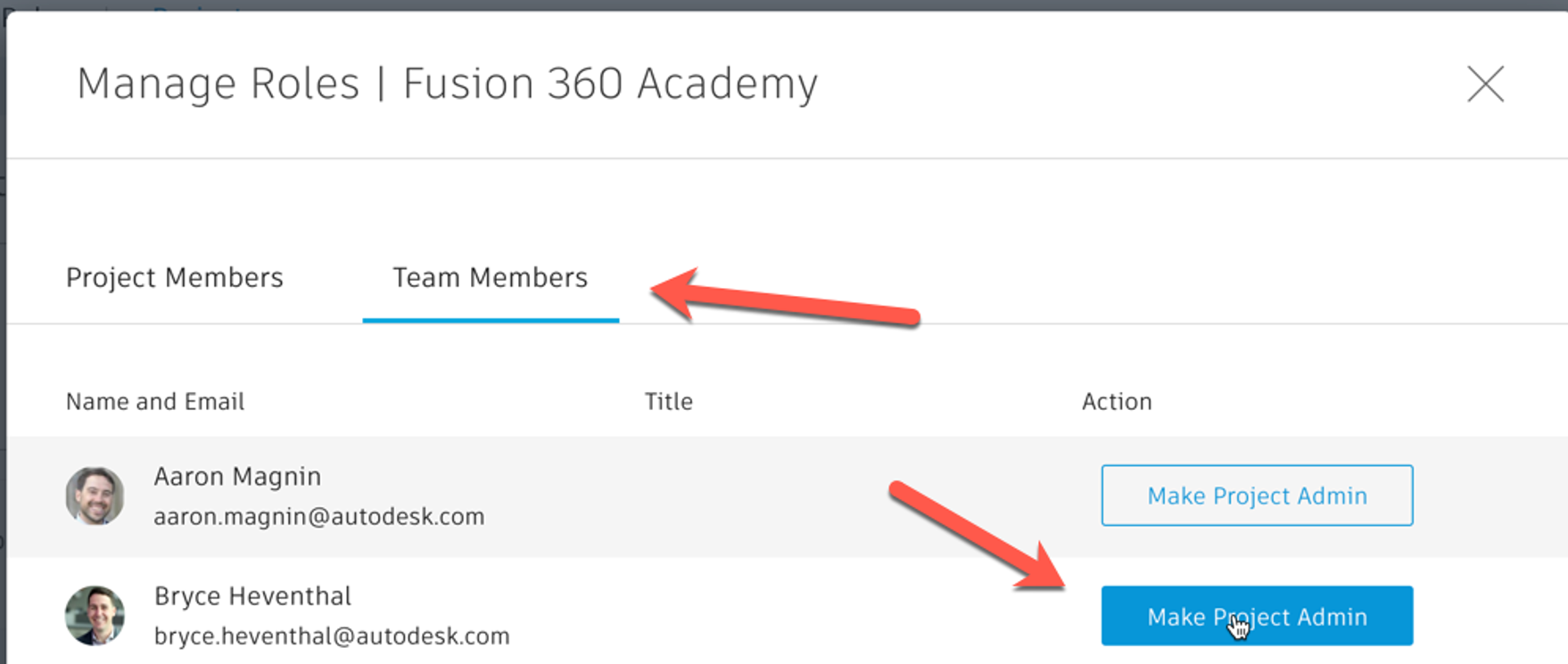 How to invite an account to an old expired account in Fusion