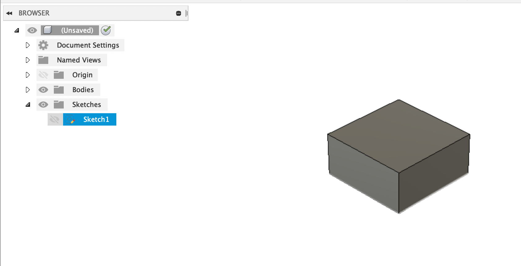 Sketch becomes invisible after extruding it in Fusion