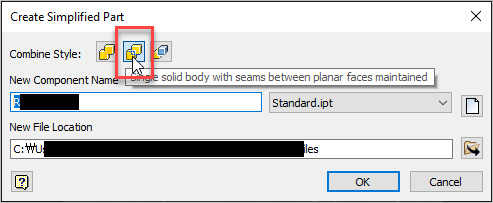 Some component disappears in simplified part of an assembly in Inventor ...