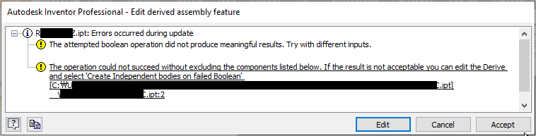 Some component disappears in simplified part of an assembly in Inventor ...