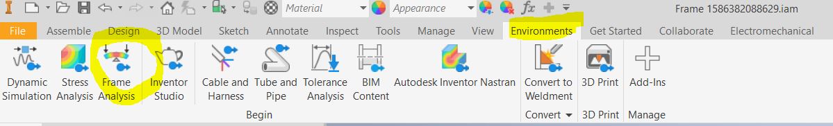 如何将 Inventor 杆件模型导出到 Robot Structural Analysis
