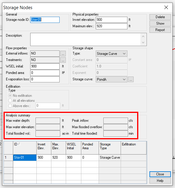 Analysis Options Show Blank or N/A in Storm and Sanitary Analysis in ...