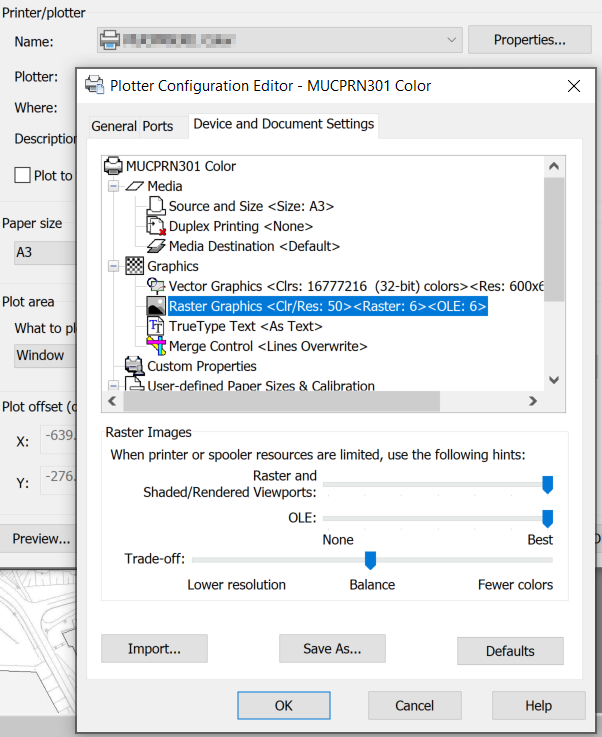 Some OLE Objects And Embedded Images Do Not Plot From AutoCAD