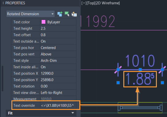How to create dimension lines with opening heights displayed in AutoCAD