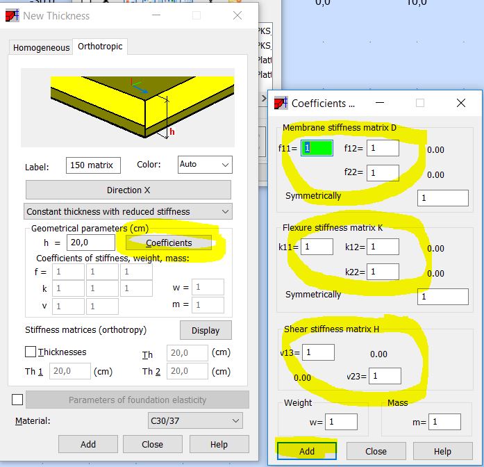 How to change slab stiffness regarding level of cracking in Robot ...