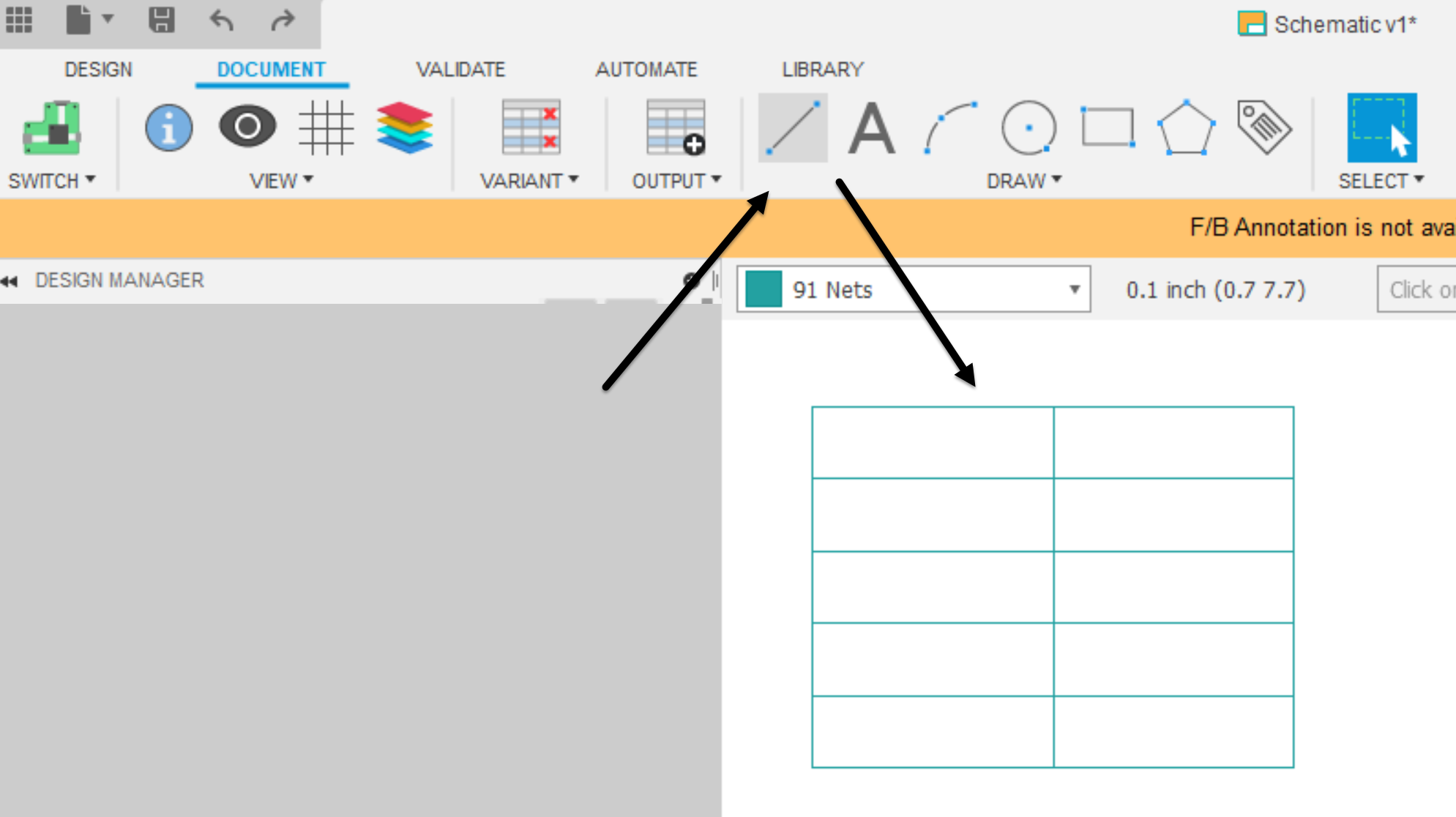 unable-to-create-a-blank-table-in-fusion-360-electronics-schematic