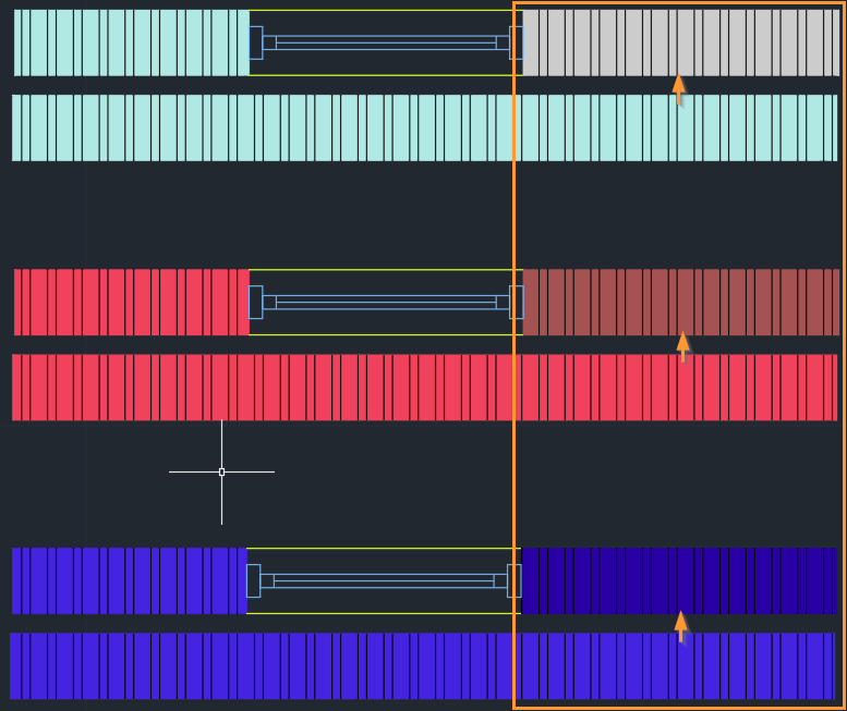 AutoCAD Architecture 2021에서 문/창을 삽입한 후 한쪽에서 벽 색상 변경