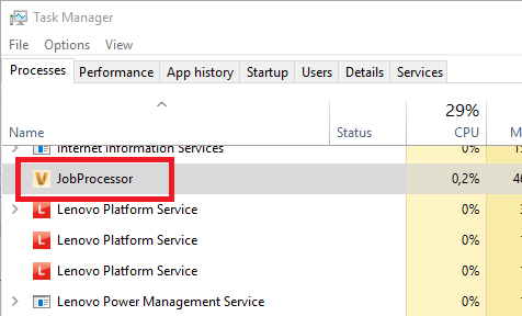 "Failed to acquire license..." in the Job Server Queue dialog box when processing jobs in Vault