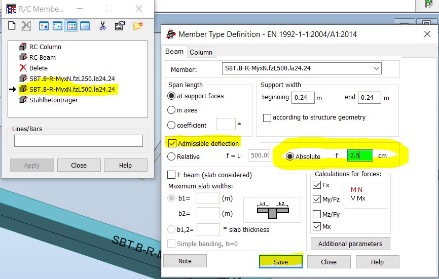 Results from RC bar required reinforcement and RC beam provided reinforcement different for the ...