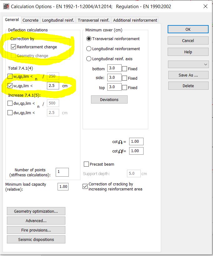 Results from RC bar required reinforcement and RC beam provided reinforcement different for the ...