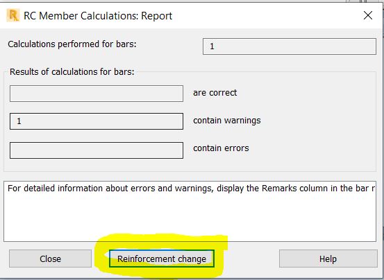 Results from RC bar required reinforcement and RC beam provided reinforcement different for the ...