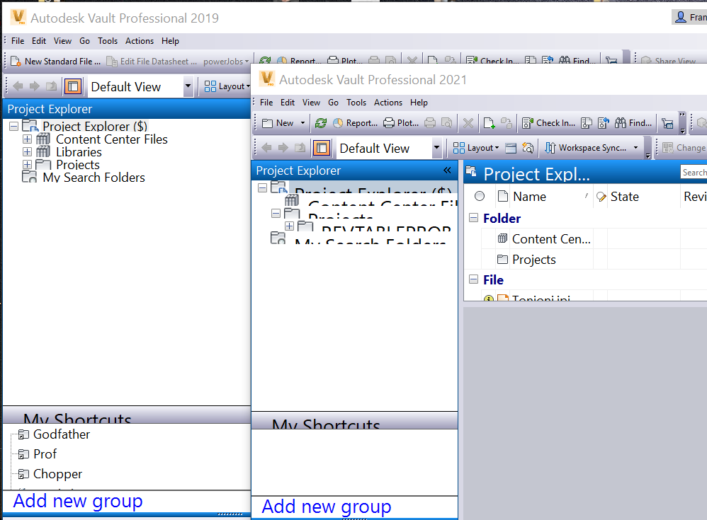 Vault Explorer 中 Windows 比例和布局的文字大小太大