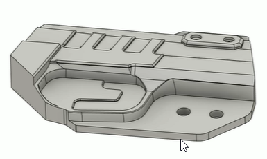How to offset a complex solid in the outward direction in Fusion