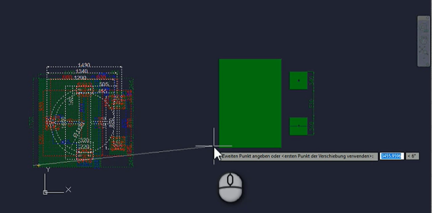 Move block in AutoCAD generates the block graphic slowly