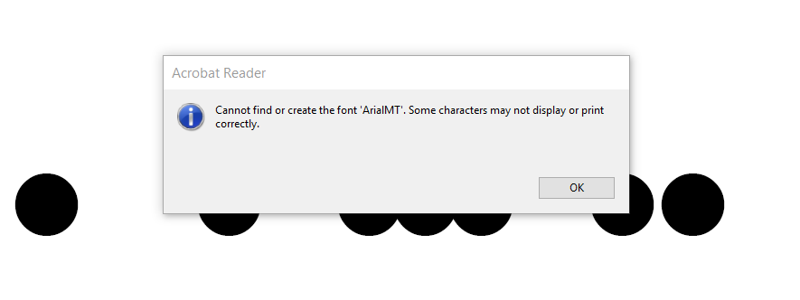 Text And Symbols From AutoCAD Products Are Displayed As Dots In Plotted 